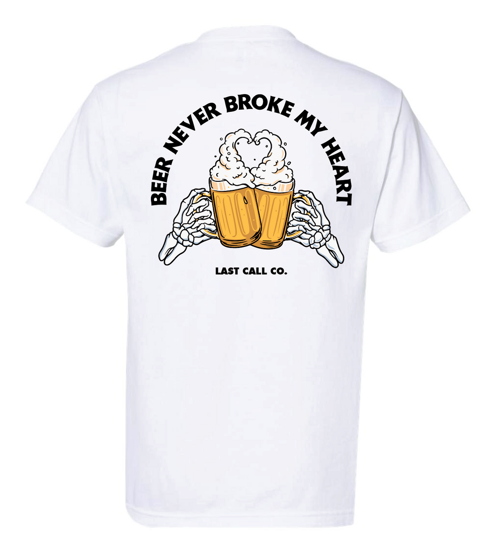 Last Call Co. Beer Never Short Sleeve T-Shirt – The Tee Republic